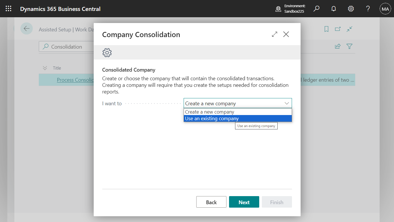Business Central 2023 wave 2 (BC23): Do financial consolidations across ...