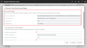 Business Central 2023 wave 2 (BC23): Make intercompany transactions ...