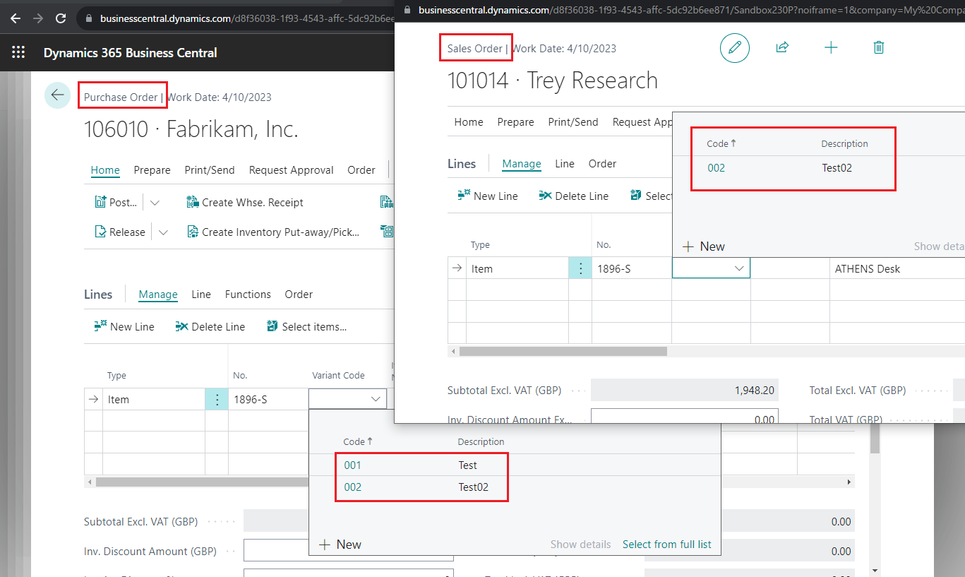 Business Central 2023 wave 2 (BC23): Block item variants (Block, Sales ...
