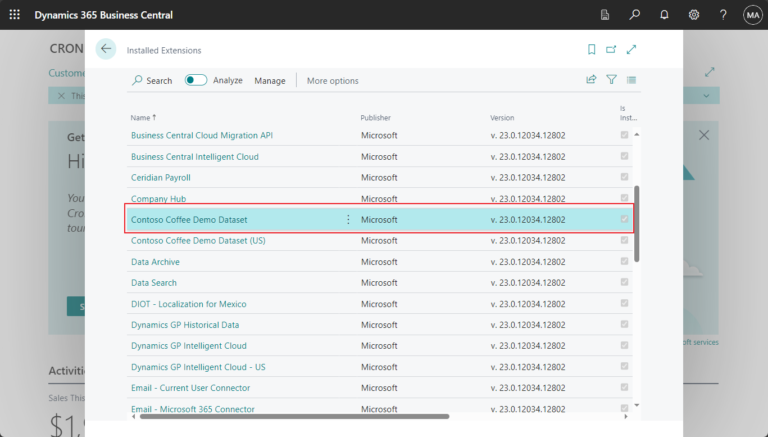 Business Central 2023 wave 2 (BC23): Demo tool and data for service ...