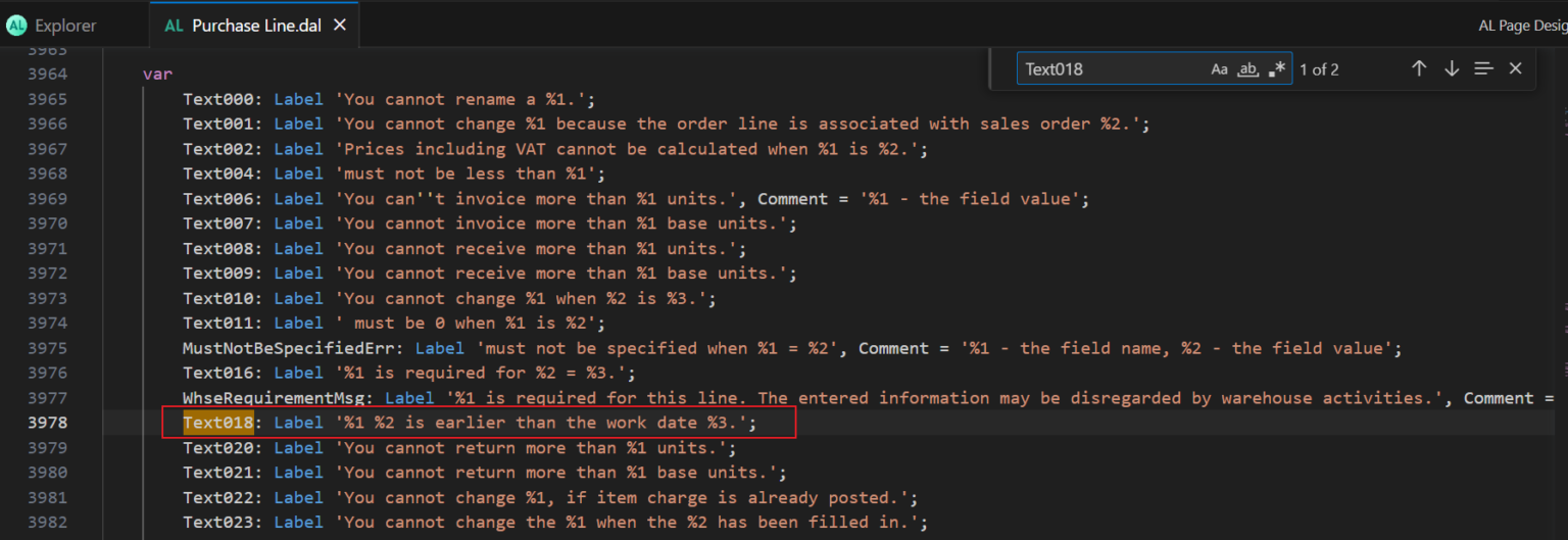 Dynamics 365 Business Central: How to ignore/hide “Order Date xx/xx/xx ...