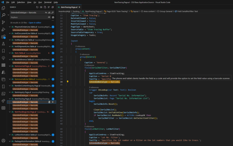 Business Central 2023 wave 2 (BC23): Print and scan barcodes (No ...
