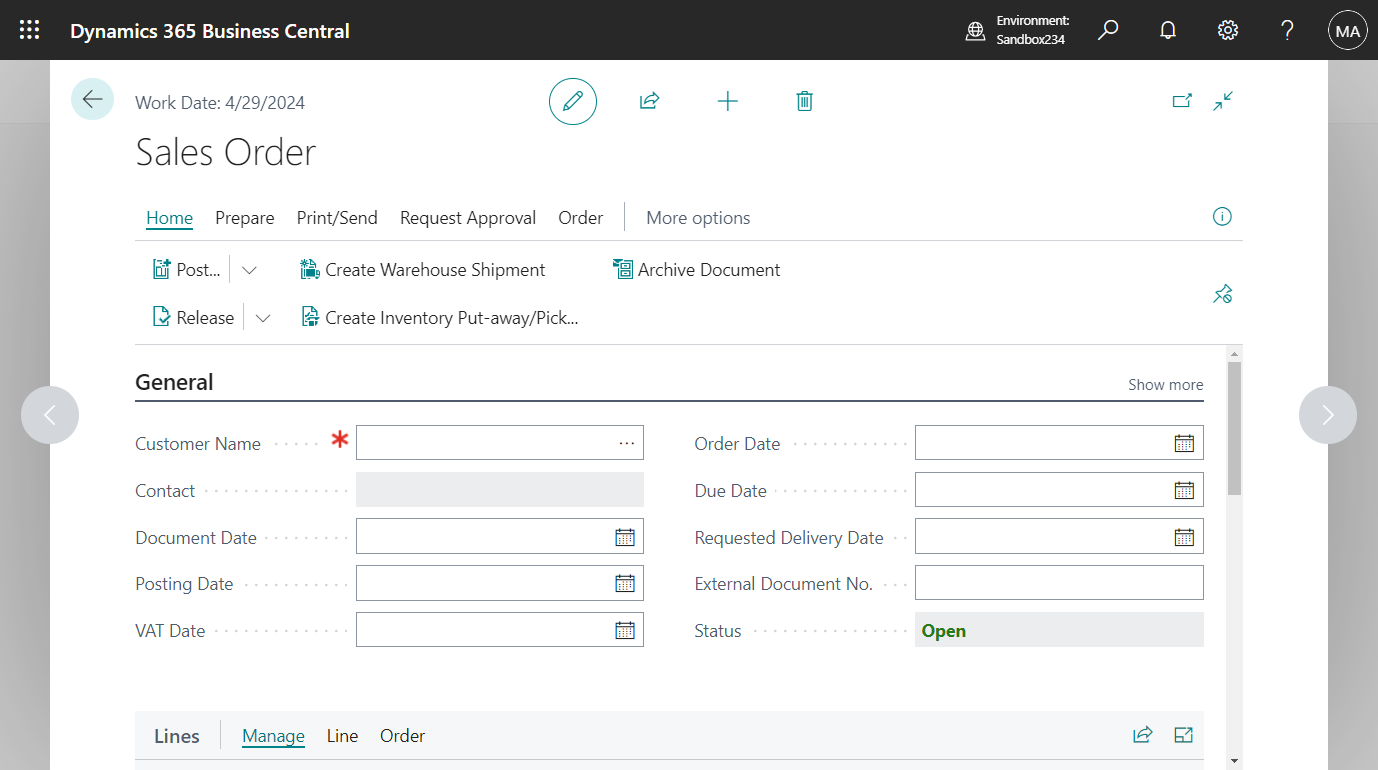 Dynamics 365 Business Central: How to open a page in Create/New mode ...