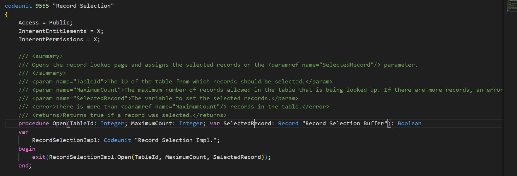 Dynamics 365 Business Central: How to create a universal record selection/lookup page ...