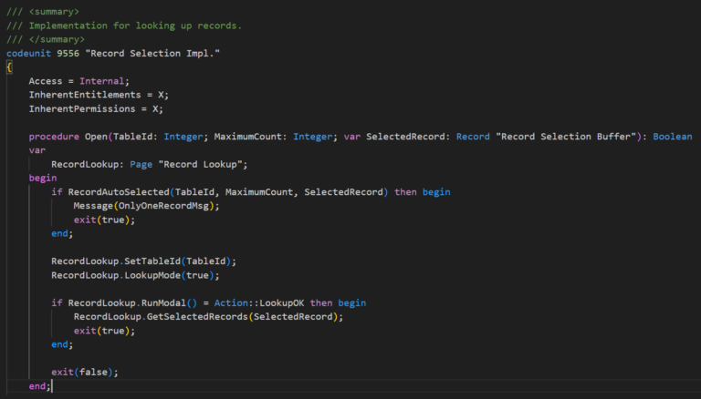 Dynamics 365 Business Central: How to create a universal record selection/lookup page ...