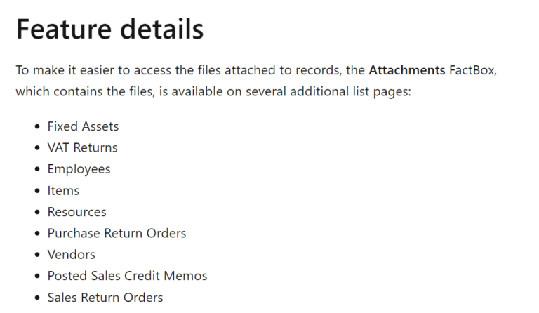 Business Central 2025 wave 1 (BC26): Manage document attachments in ...