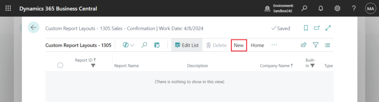 Dynamics 365 Business Central: Add Custom Report Layouts to Report Layouts (Migrate to System ...