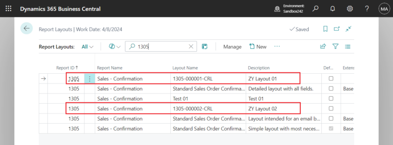 Dynamics 365 Business Central: Add Custom Report Layouts to Report Layouts (Migrate to System ...