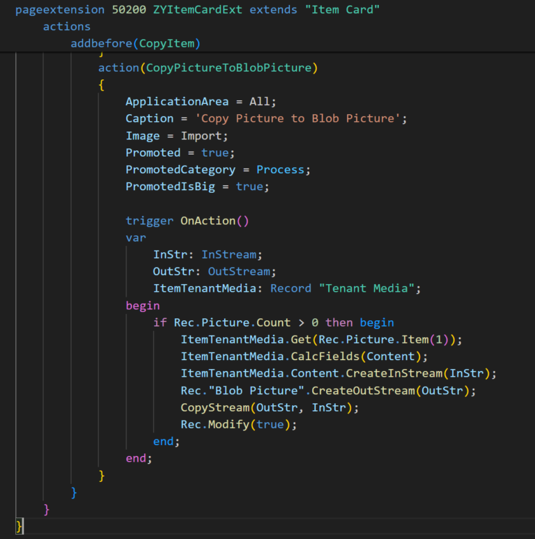 Dynamics 365 Business Central: Conversion between Blob data type and ...