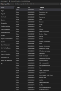 Dynamics 365 Business Central: System tables, Virtual tables and ...