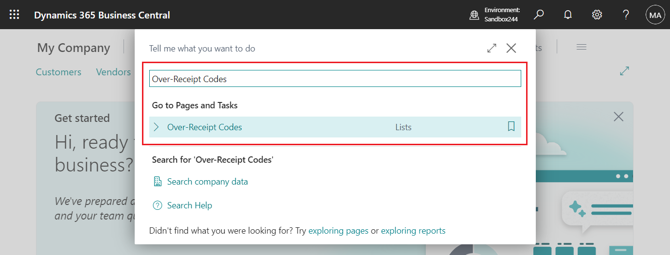 Dynamics 365 Business Central: Receive more items than ordered (Receive ...