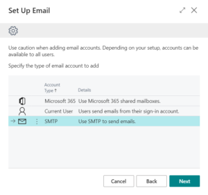 Dynamics 365 Business Central SaaS/Cloud: Setting up SMTP (Email) with OAuth2.0 authentication ...
