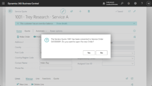 Business Central 2024 wave 2 (BC25): Archive service management ...