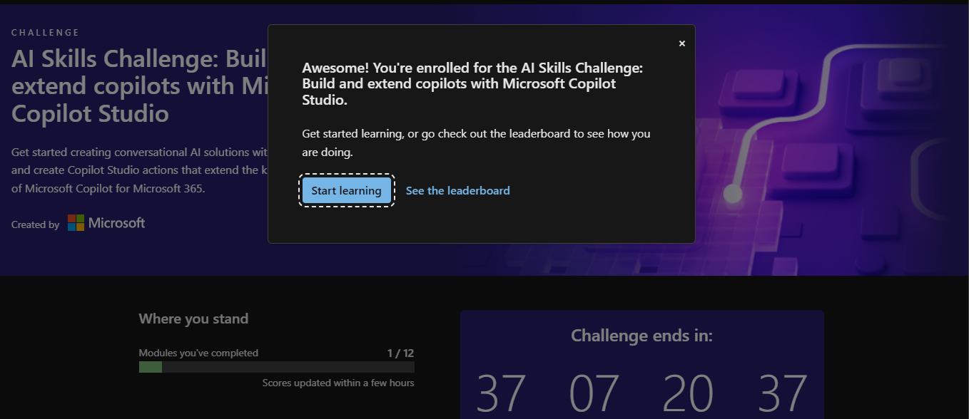 New Microsoft Learn AI Skills Challenge: September 24, 2024 – November ...