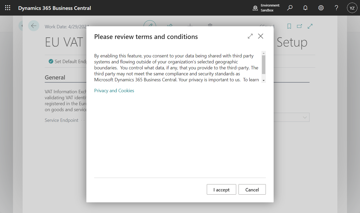 Business Central 2024 wave 2 (BC25): Use multiple VAT/TAX numbers for a ...