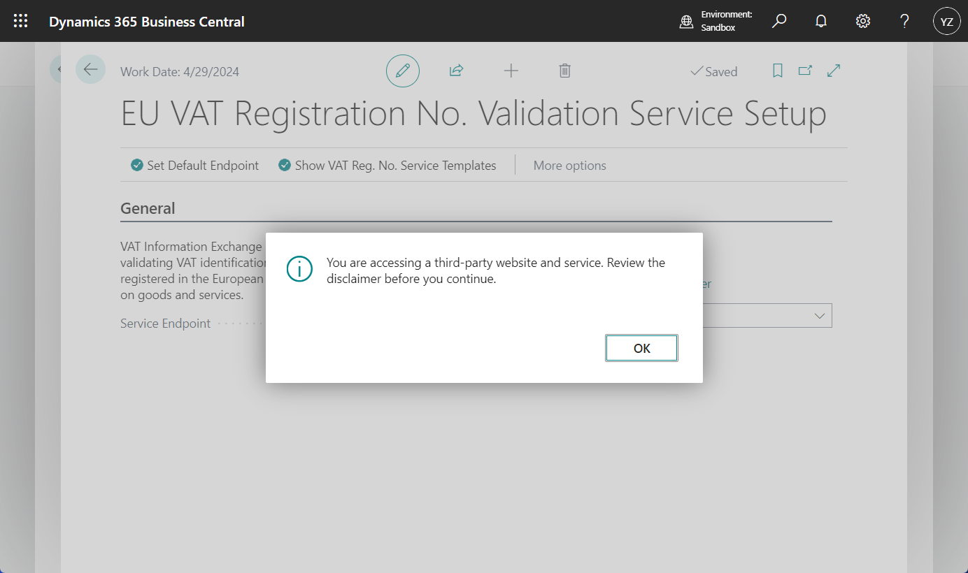Business Central 2024 wave 2 (BC25): Use multiple VAT/TAX numbers for a ...