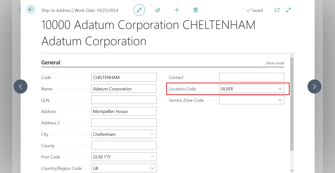 Dynamics 365 Business Central: Define default location for sales or purchase | Dynamics 365 Lab