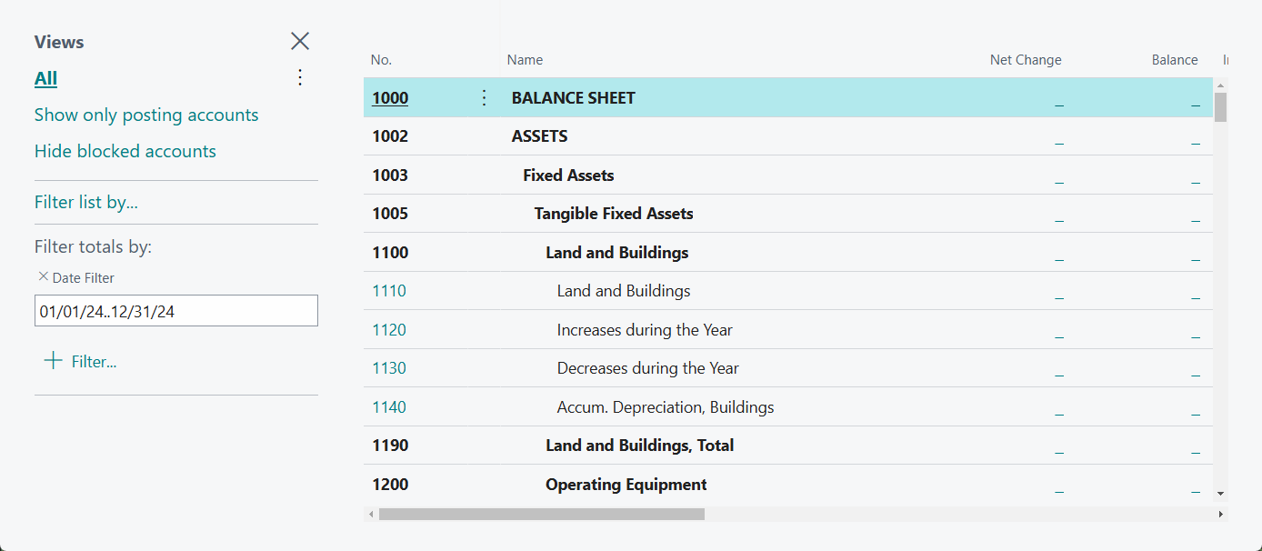 Dynamics 365 Business Central: How to set a default “Filter totals by ...