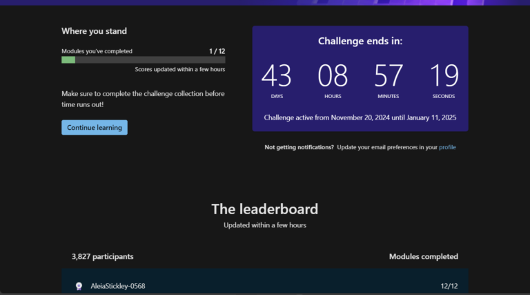 Microsoft Learn Challenge: Ignite Edition (Get certified in Microsoft ...