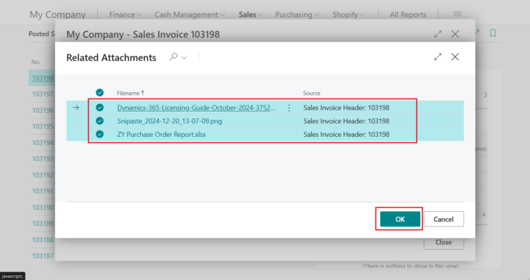 Dynamics 365 Business Central: Automatically add default attachments in ...