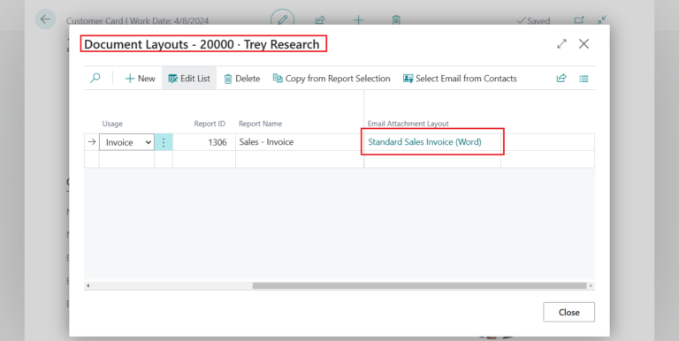 Dynamics 365 Business Central: Bulk export/download reports with different layouts to a zip file ...