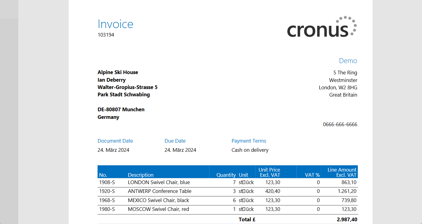 Dynamics 365 Business Central: Bulk export/download reports with ...