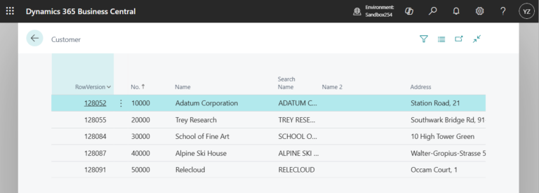 Dynamics 365 Business Central: Viewing table data (Six ways) | Dynamics ...