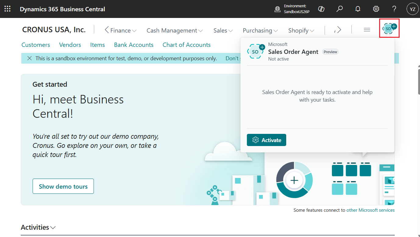 Business Central 2025 wave 1 (BC26): The public preview of the Sales ...