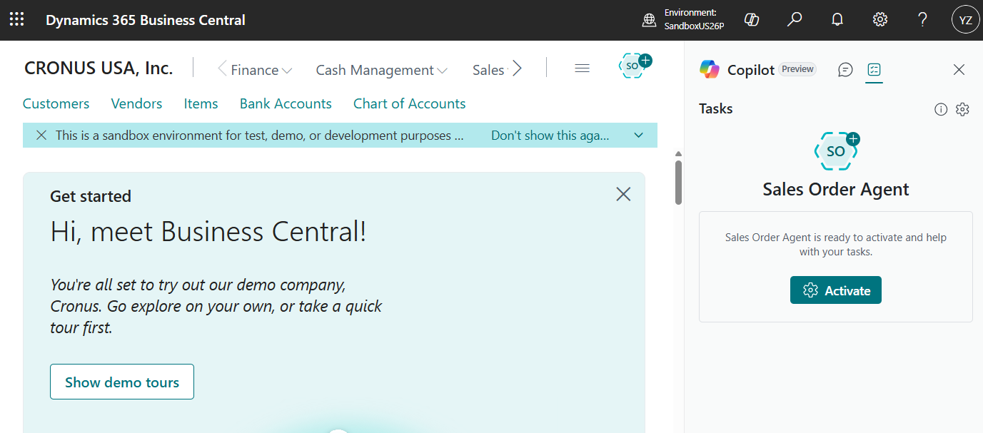 Business Central 2025 wave 1 (BC26): The public preview of the Sales ...