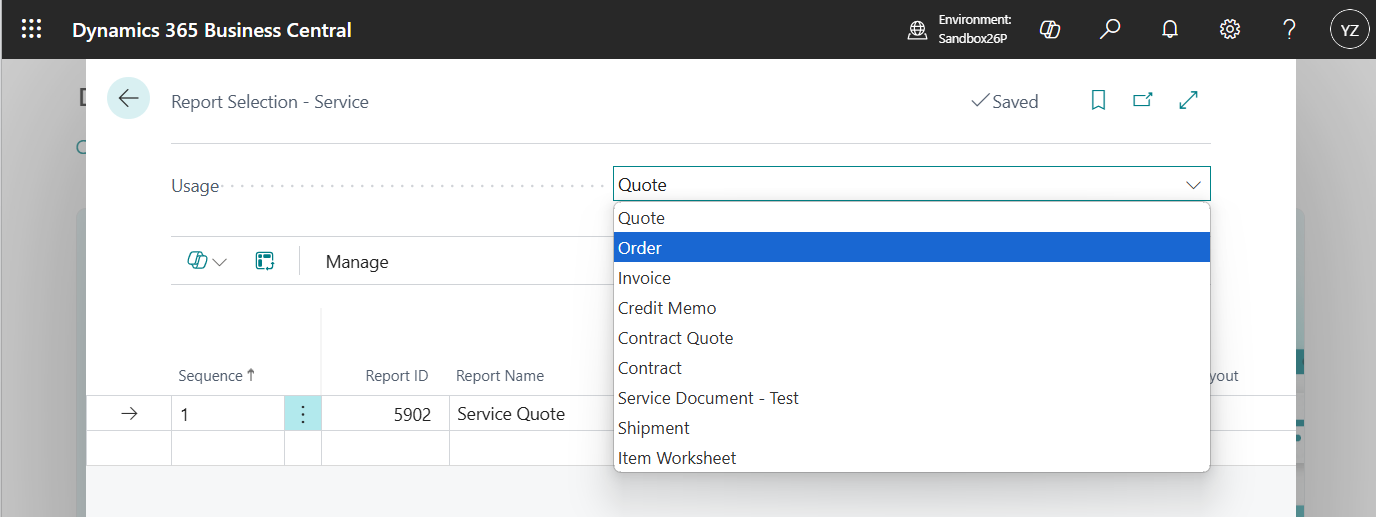 Business Central 2025 wave 1 (BC26): Use enhanced customer document ...