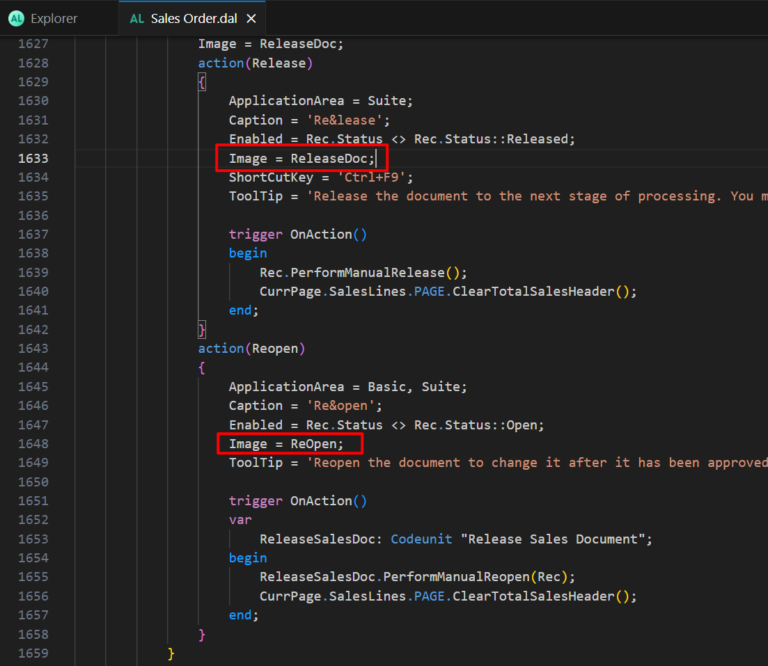 Dynamics 365 Business Central: Overview of all available action (button ...