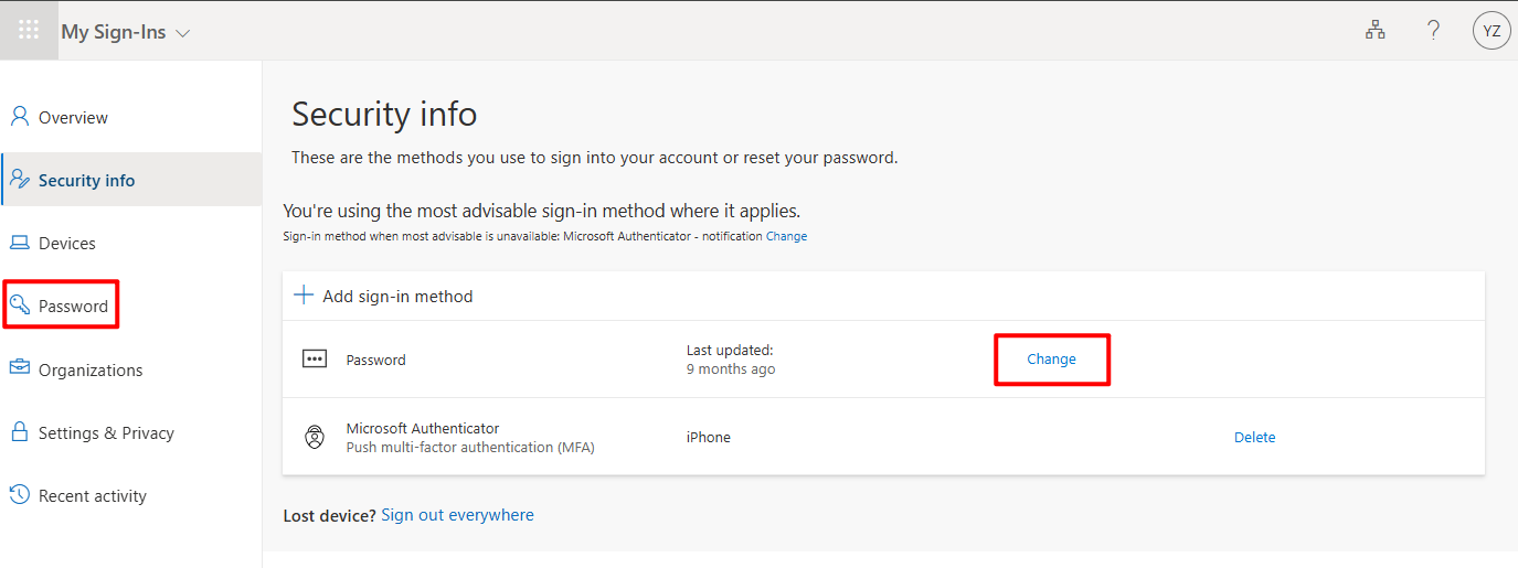 Dynamics 365 Business Central: How to quickly change your password ...