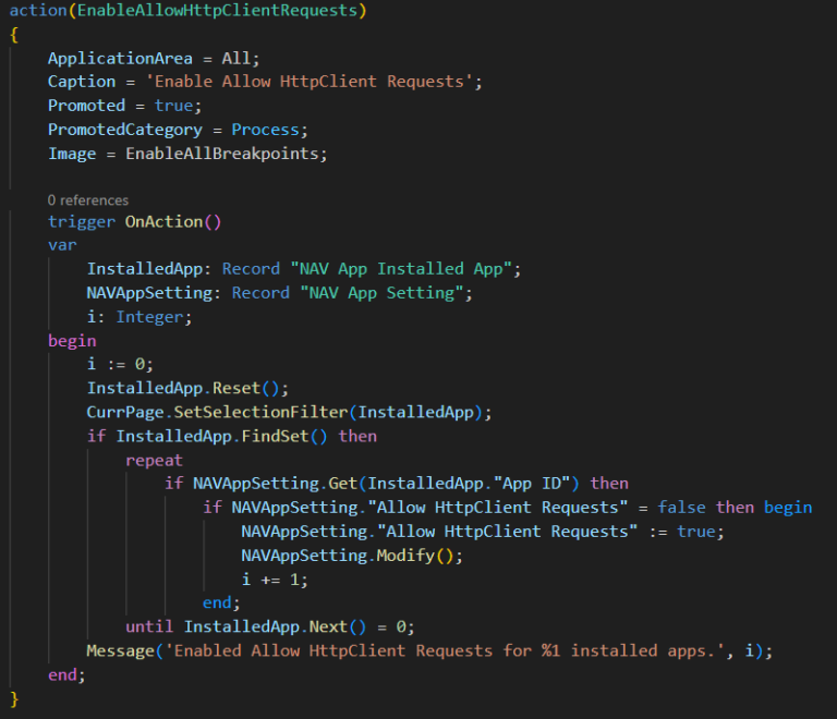 Dynamics 365 Business Central: How to set Allow HttpClient Requests for multiple extensions ...
