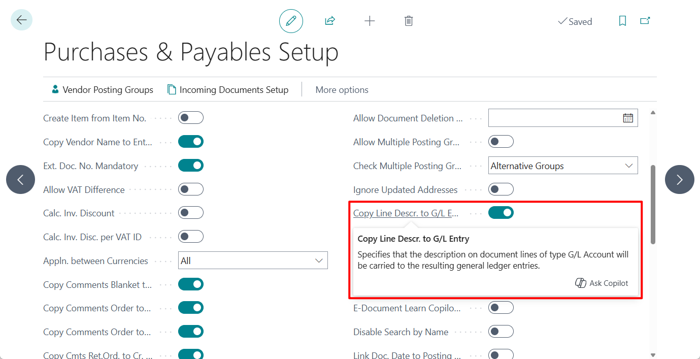 Dynamics 365 Business Central: Copy Sales and Purchase Line ...
