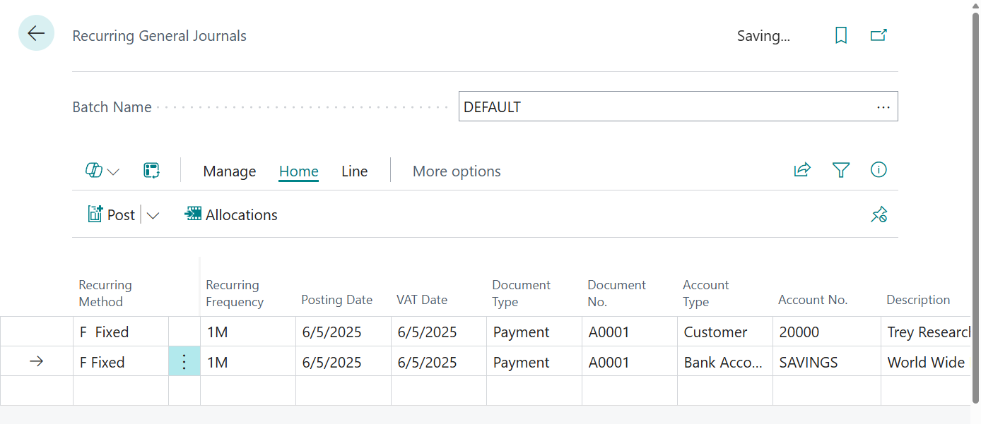 Dynamics 365 Business Central: Set the Document No. with dynamic dates ...